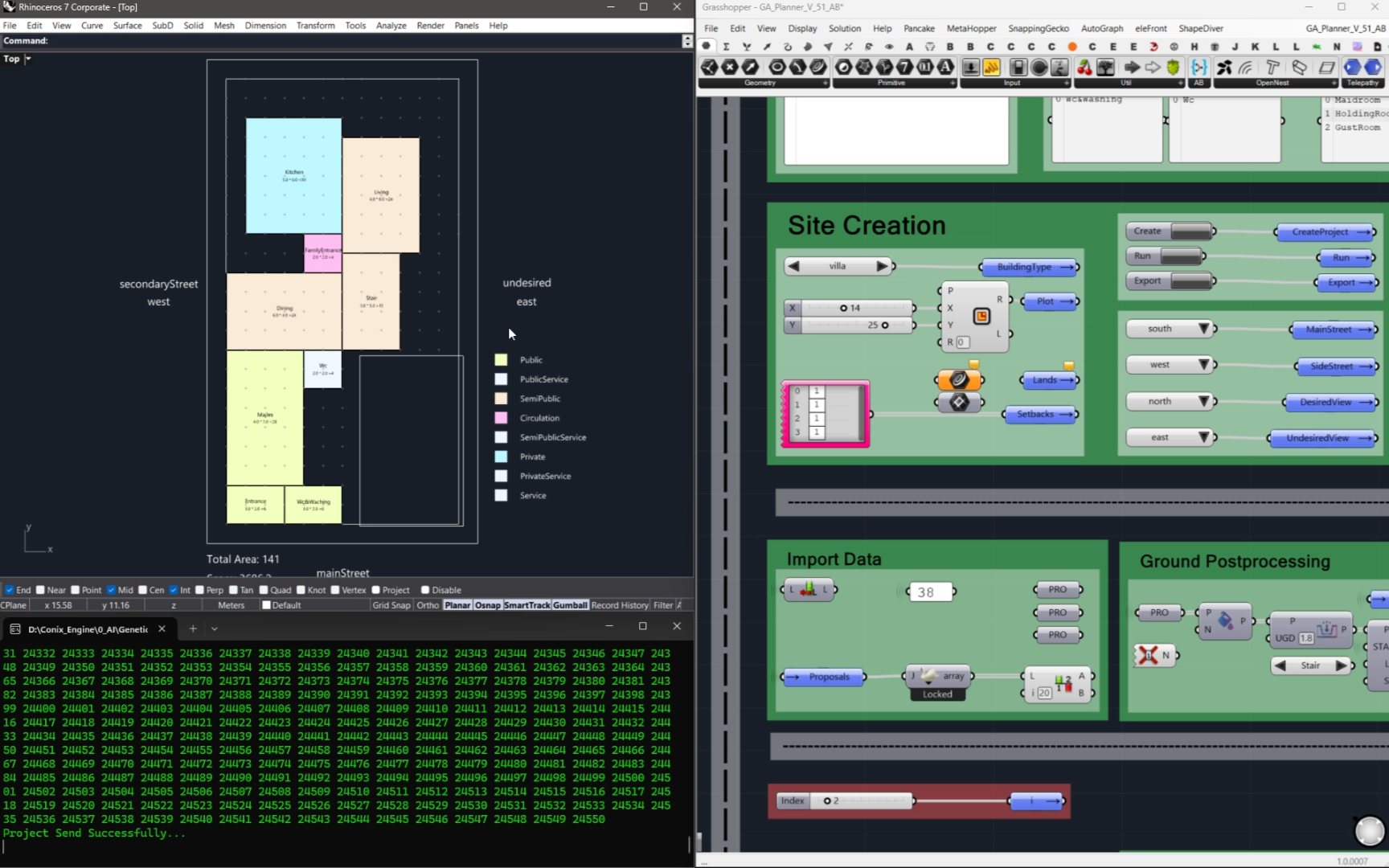 Generative Floor Plan - Abdallah Bakr